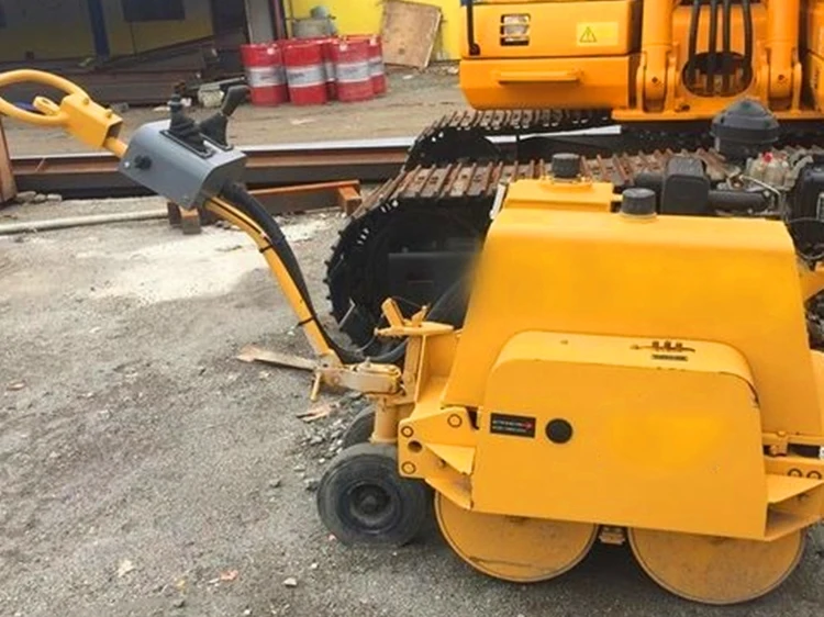800kg Mini Double Drum Road Roller Machine Ltc08h - Buy Paint Roller ...