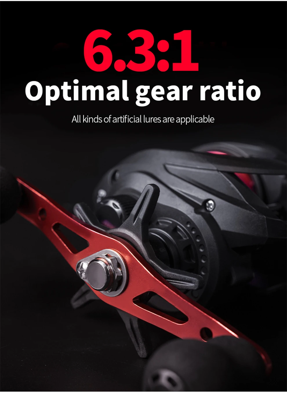 LINNHUE Super Cheap Baitcasting Reel AC2000 - Durable & Versatile