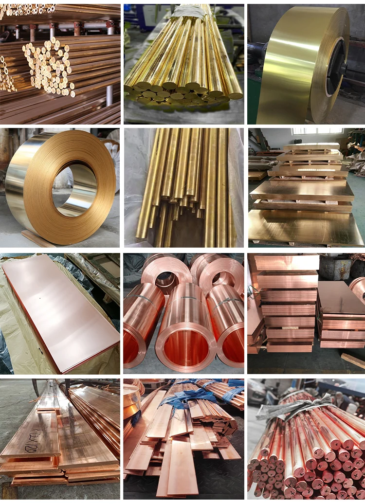 Oxygen-free Copper Round Bar Tu2 Red Copper Bars C1020 Price 1 Kg ...