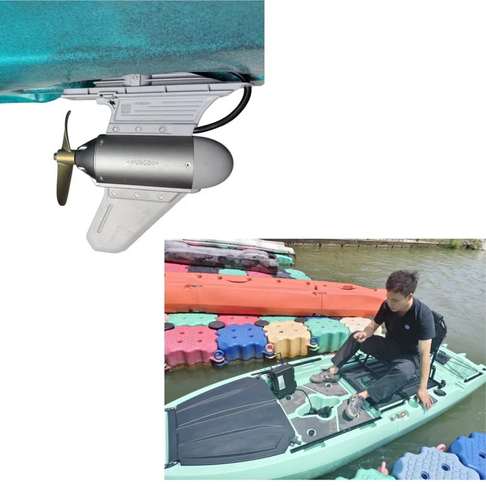 Modular Single Person HDPE Plastic Kayak - 3m Long