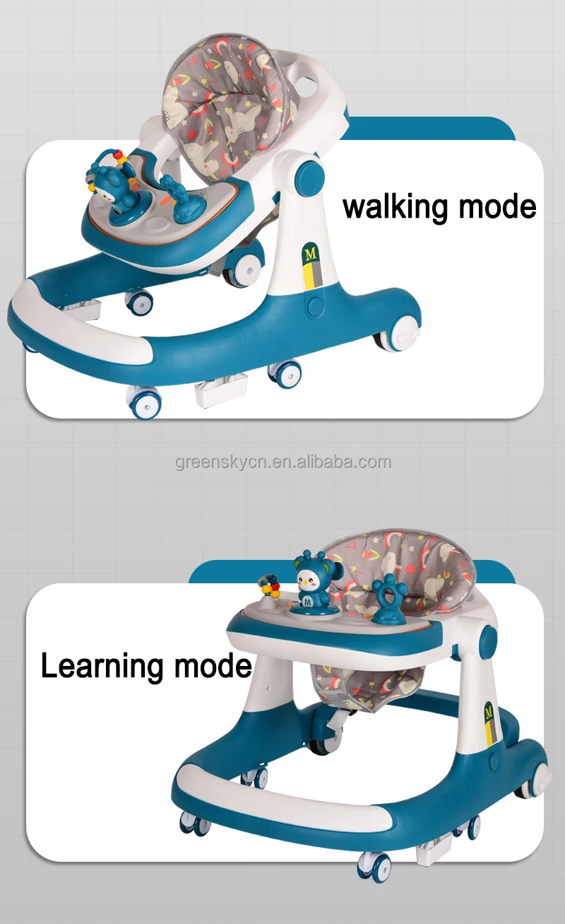 2023 Cute Design 3 In 1 Foldable Kids Walking Chair Toys Educational ...