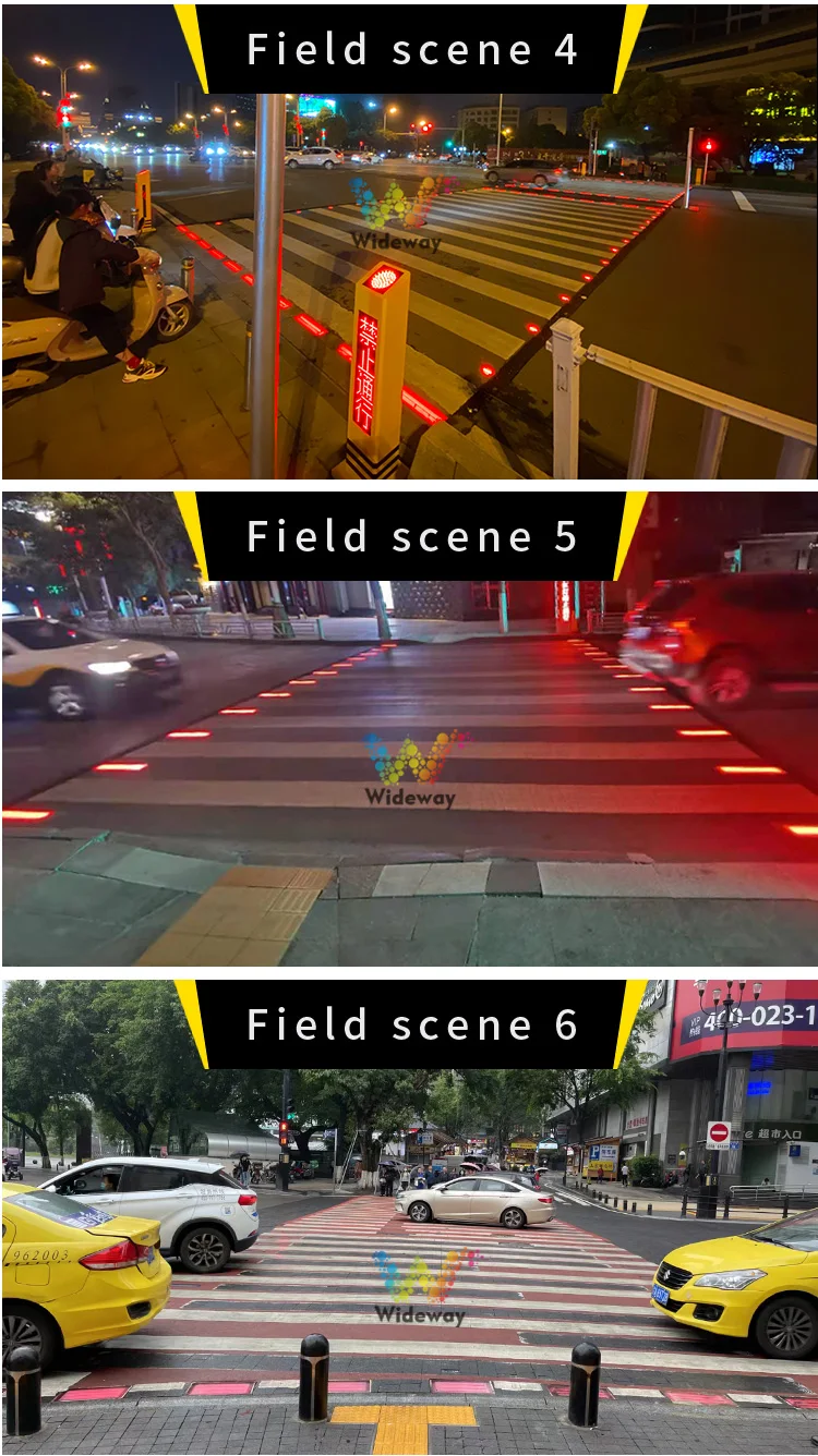 Zebra Crossing Lights - Durable, Waterproof Ground Traffic Lights