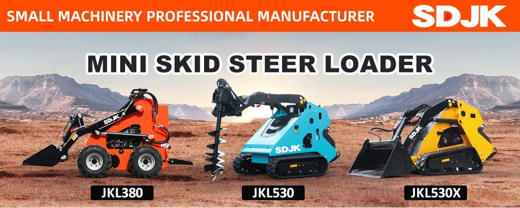 Free Shipping Cheap Epa Engine Wheel Loader Diesel Mini Skid Steer ...