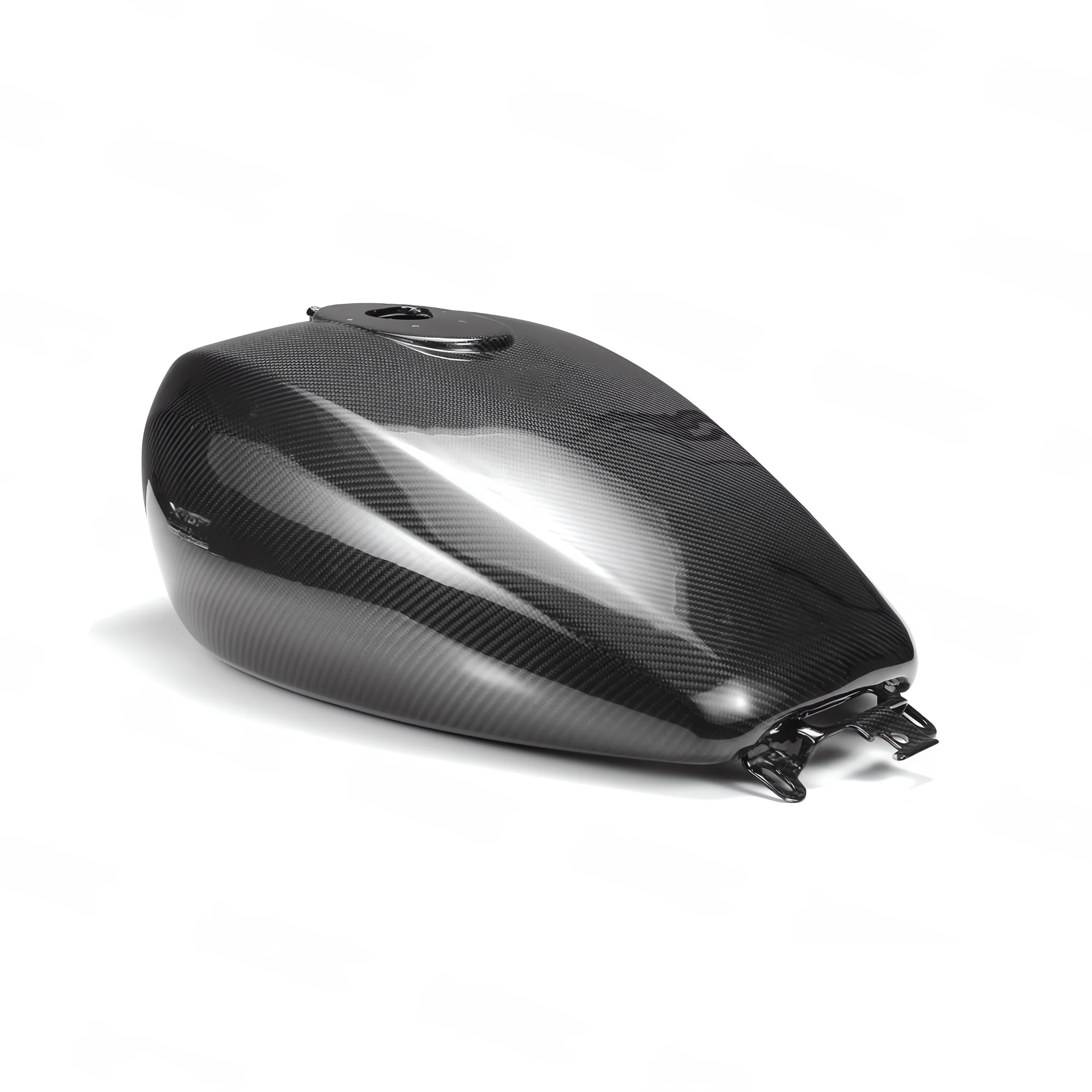 Motorcycle Forged Carbon Fiber Glossy Carbon Fiber Fuel Tank Cover for ...