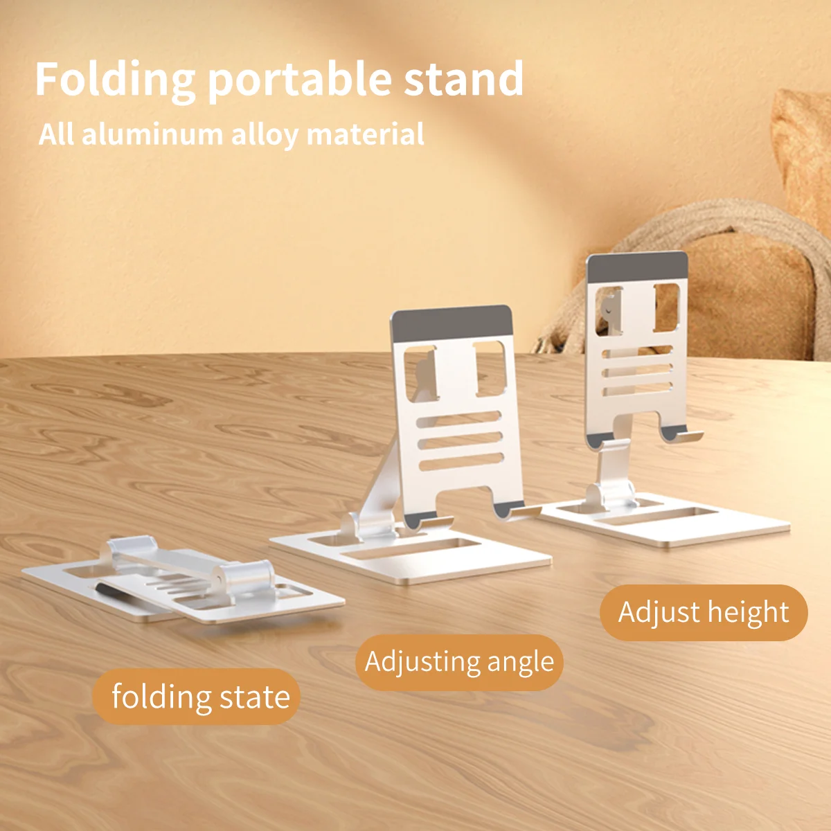 Dual Foldable Fully Adjustable Desktop Tablet Holder For Ipad Stand 4 ...