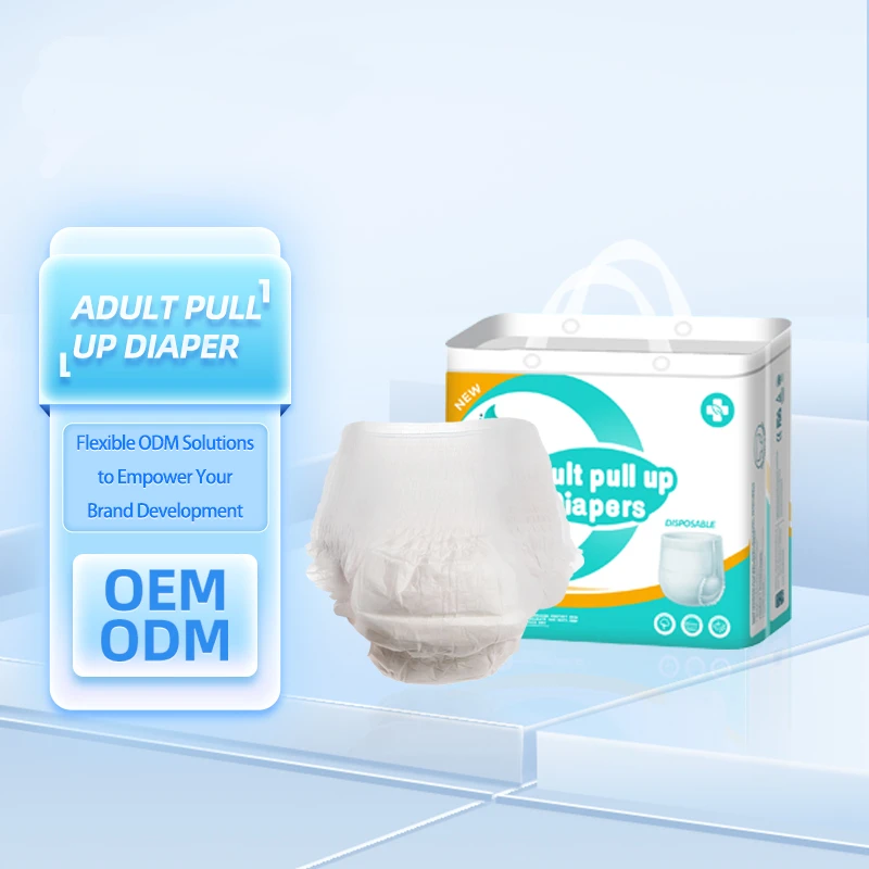 Wholesale Cheap Adult Disposable Diapers Pull Up Pants Urinary