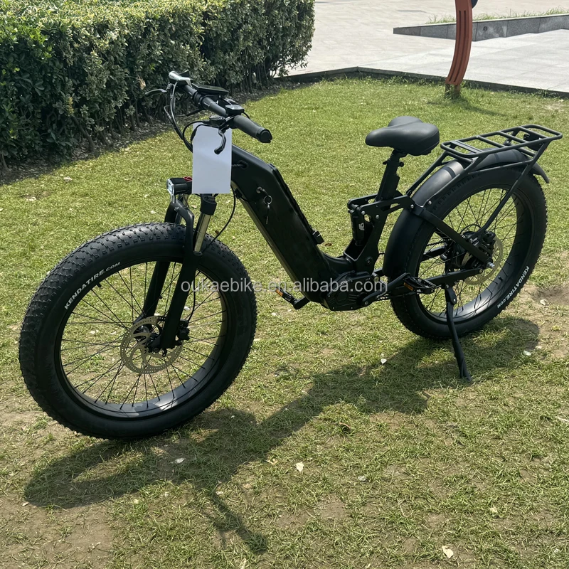 2024 OUKA Ocelot Pro Electric Bike - 750W Full Suspension