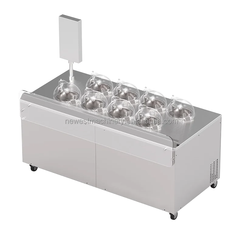 Multi Functional Double Tank 20 Kg/h Soft Ice Cream Frozen Yogurt ...