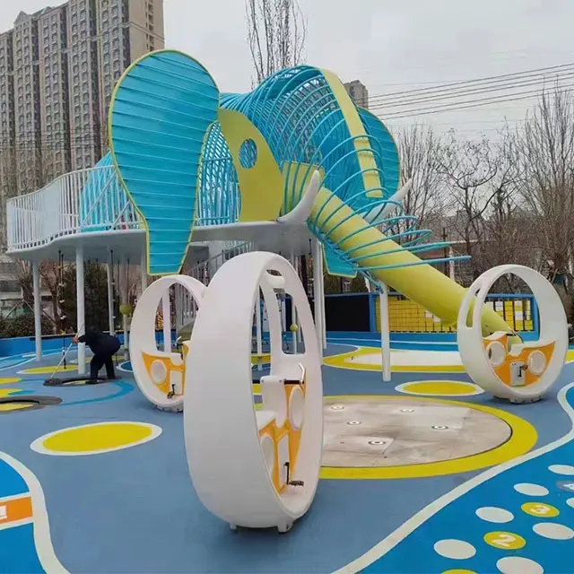 Customized Outdoor Playground Equipment Non-standard Giraffe Shaped ...