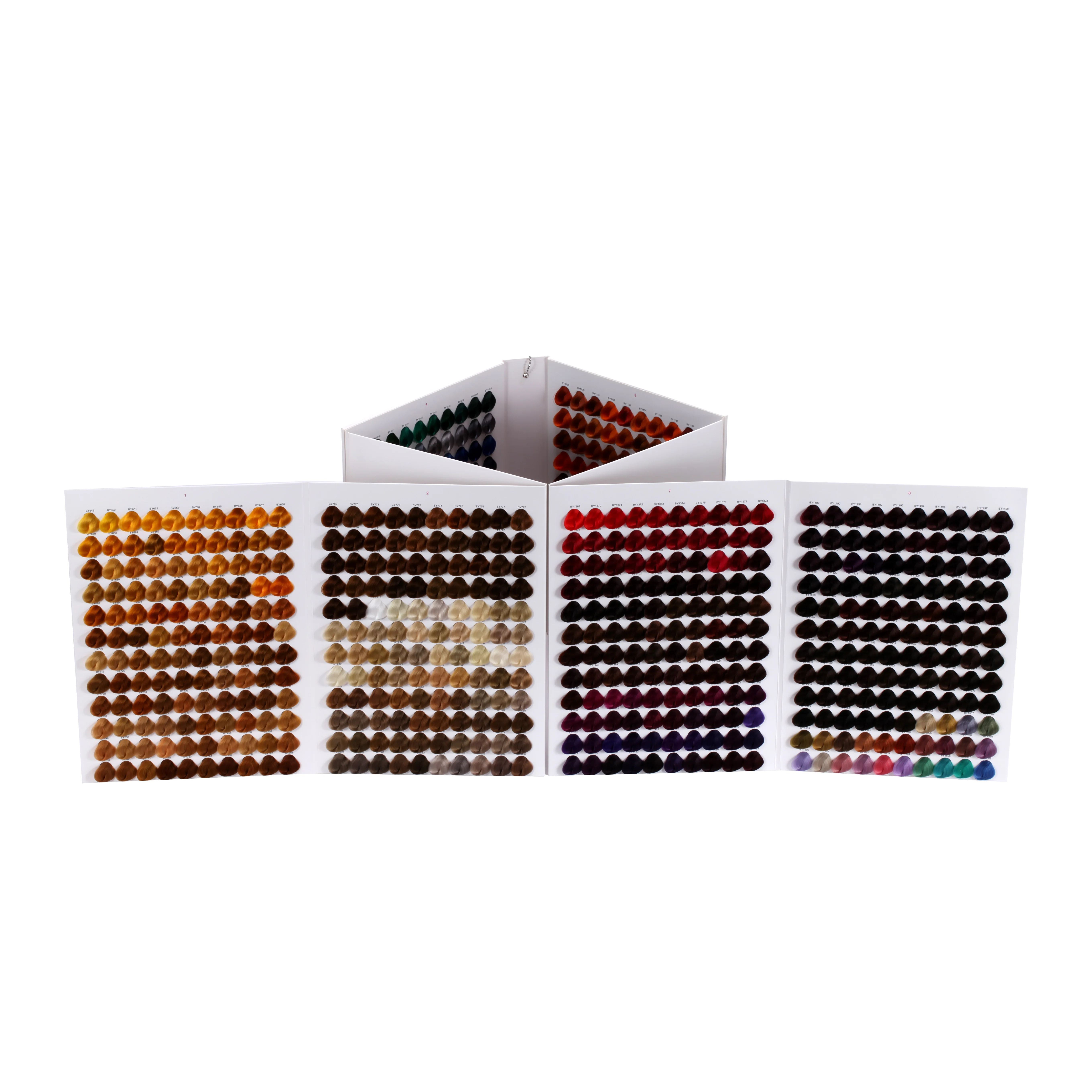 1000 Shades Hair Color Chart Book Hair Color Swatches Buy Hair Color