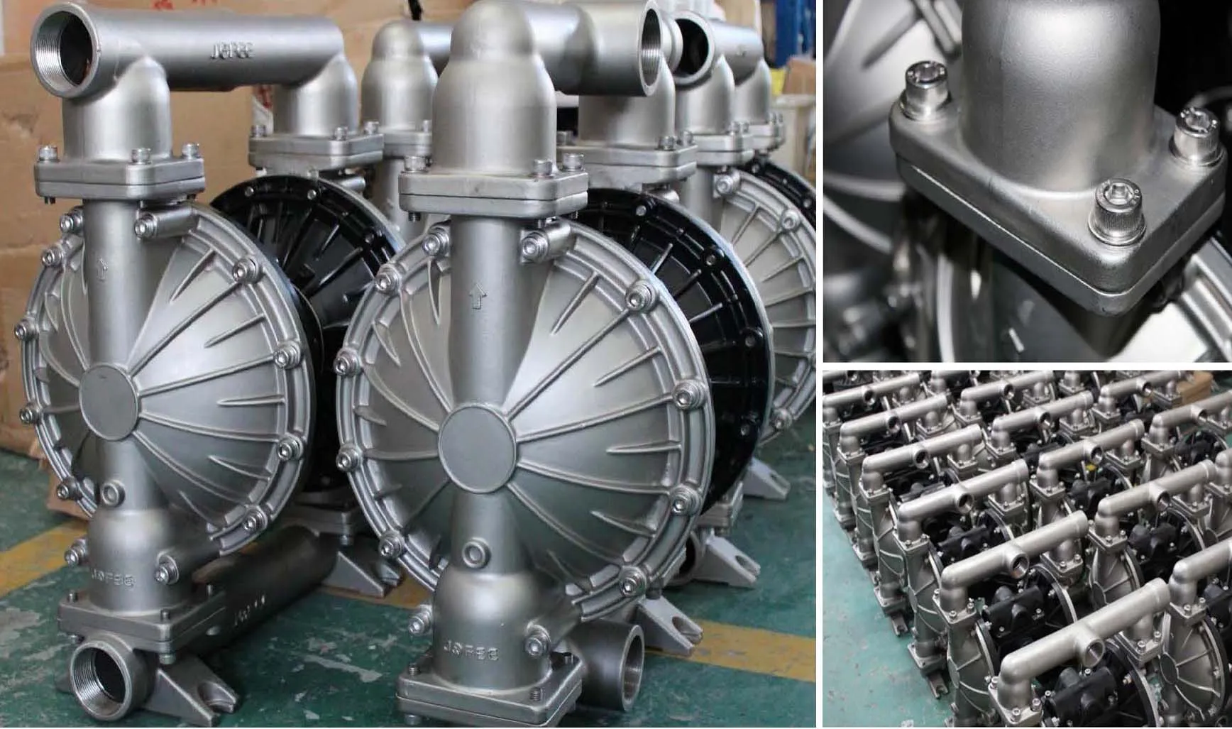 Compressed Air Operated Dry Powder Transfer Pump - Flolink
