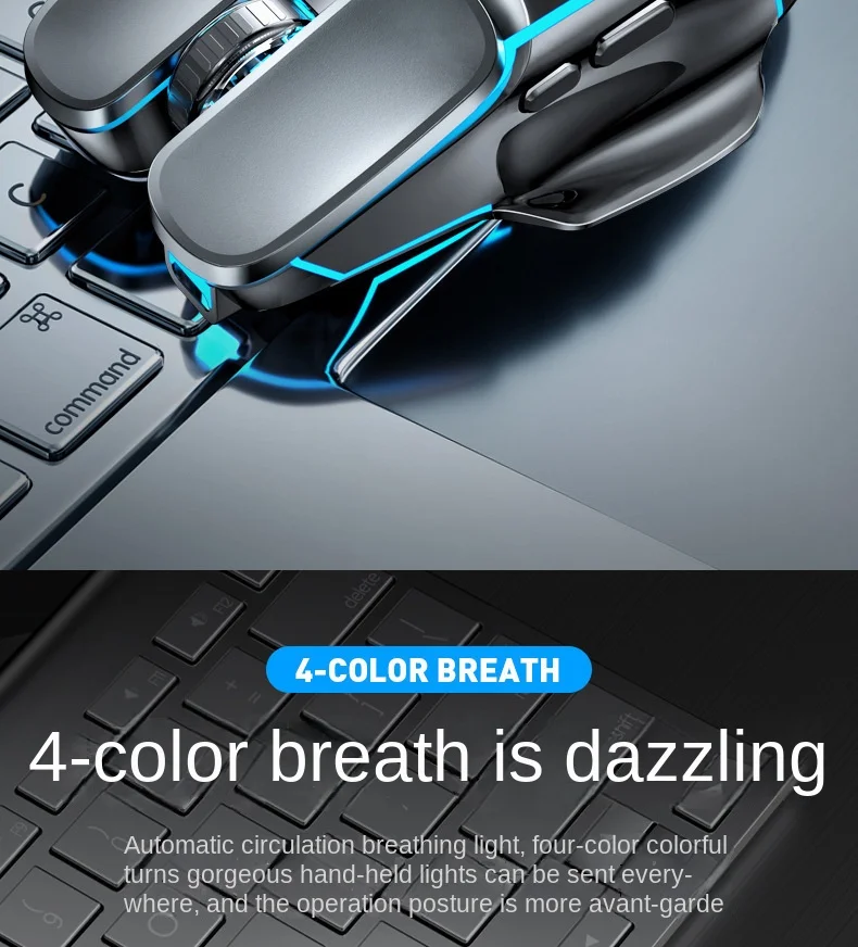 Xinmeng M215 Wireless Mouse Rechargeable Notebook Desktop Computer ...