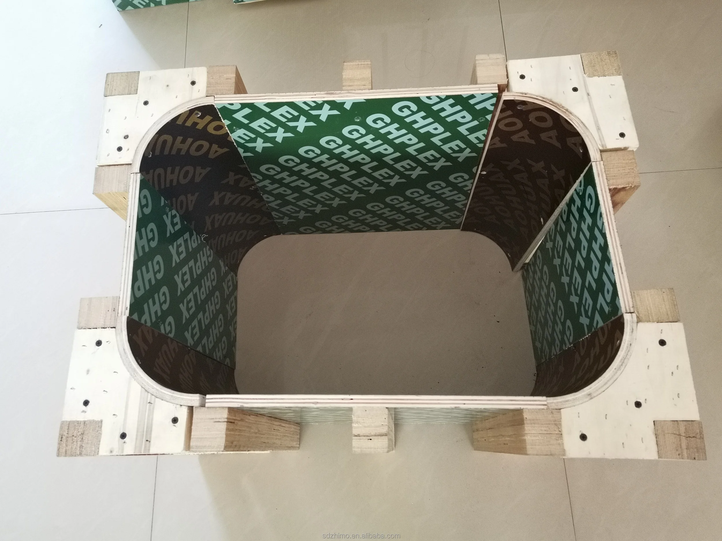 Customized Curved Formwork Water Tank Mold for Concrete