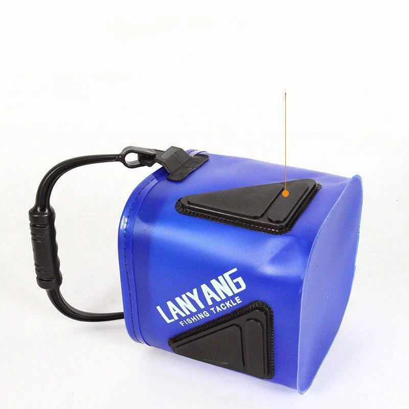 New Design Collapsible Fishing Bait Bucket Portable Multi-Functional ...