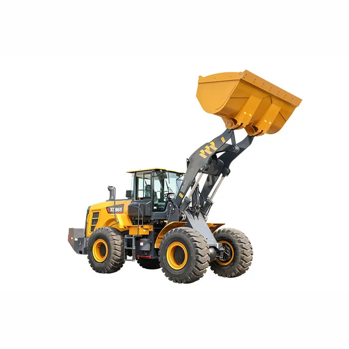 Xc965 Comfortable Stable 6ton Front Wheel Loader With Fnr Joystick ...