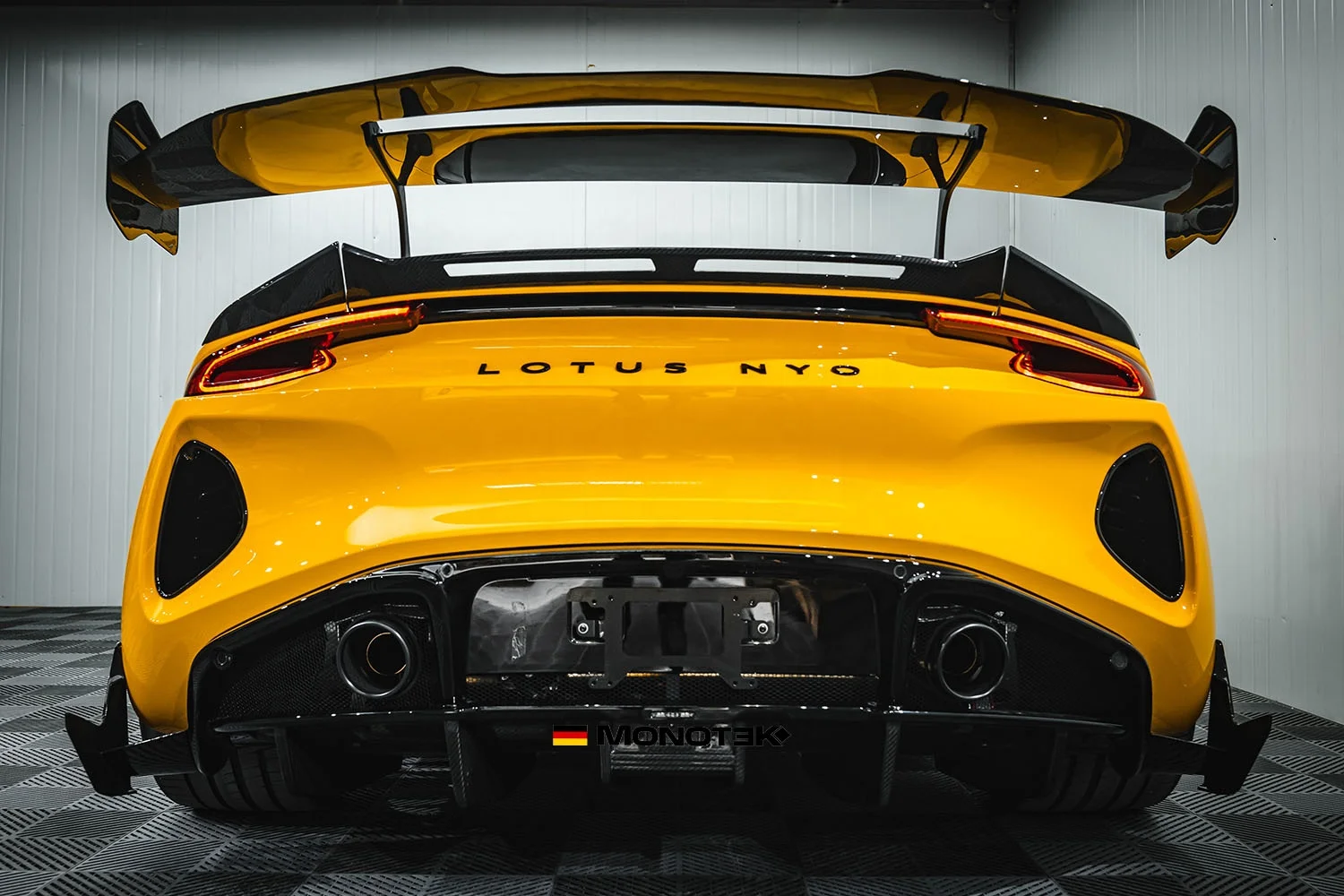 Racing Version Rear Wing Spoiler Body Kits Carbon Fiber New Design Rear ...