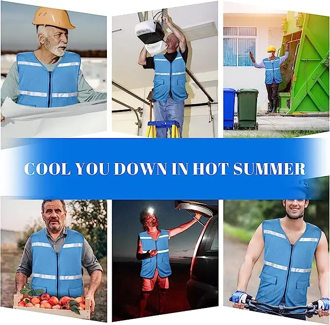 Evaporative Cooling Vest - Ultimate Relief for Men & Women