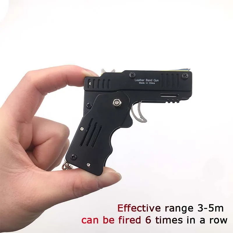 Mini Rubber Band Gun Foldable High Quality Outdoor Tools Mini Rubber ...