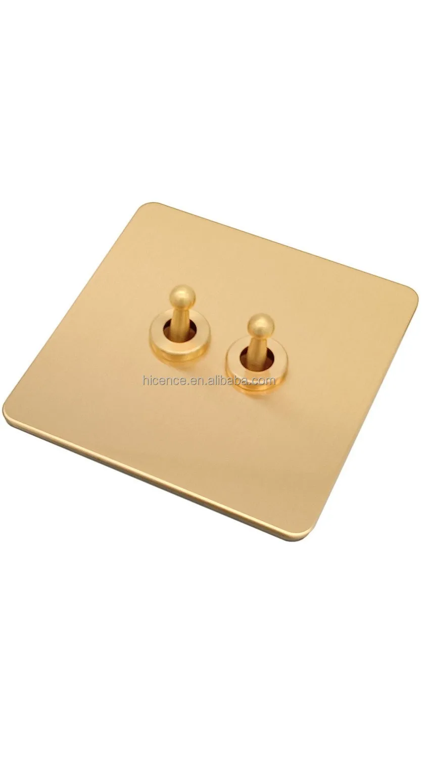 Customized Brass Color Bronzed Socket Brass Switch Stainless Steel ...
