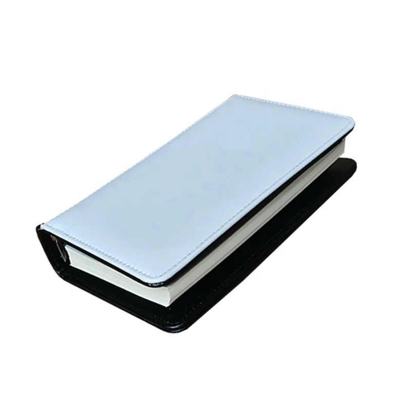 A6 Customized Sublimation Loose Leaf Notebook Binder With Card Holder & Oem