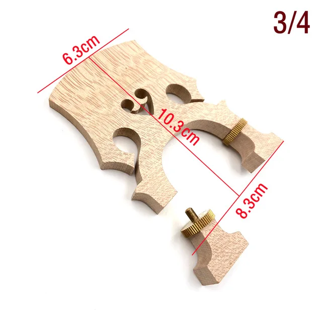 Adjustable Maple Cello Bridge for Enhanced Performance - OEM