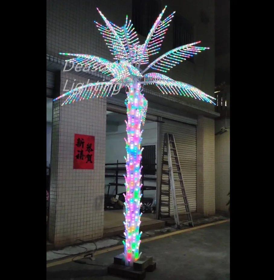 Color Changing Led Coconut Palm Tree Light| Alibaba.com