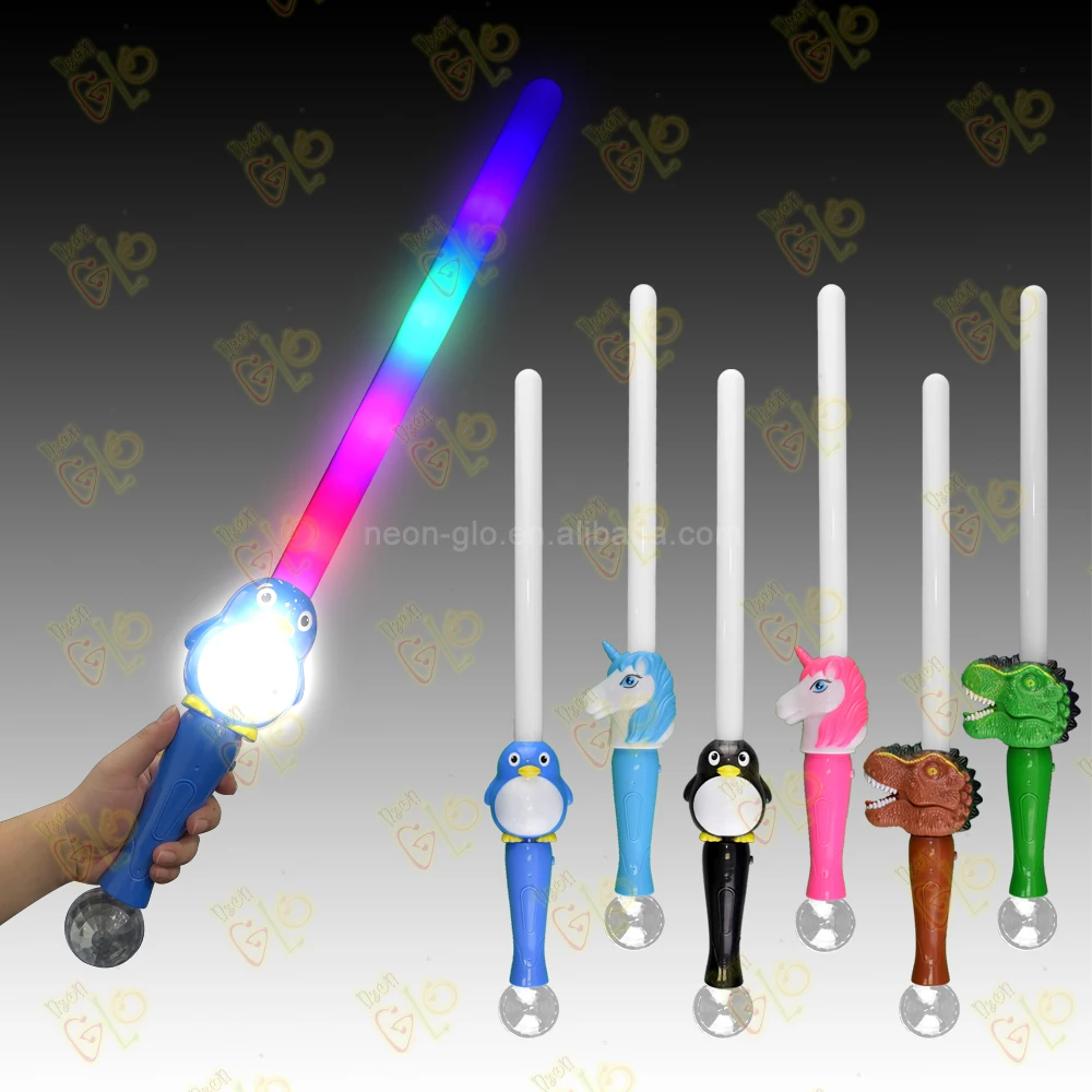 Light up Dinosaur Swords - LED Flashing Fun for Kids