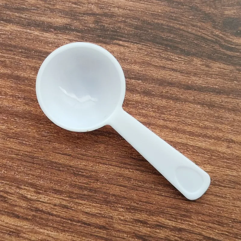 1.5g 3ml Powder Measuring Spoon 3g 6ml Disposable White Plastic Spoon ...