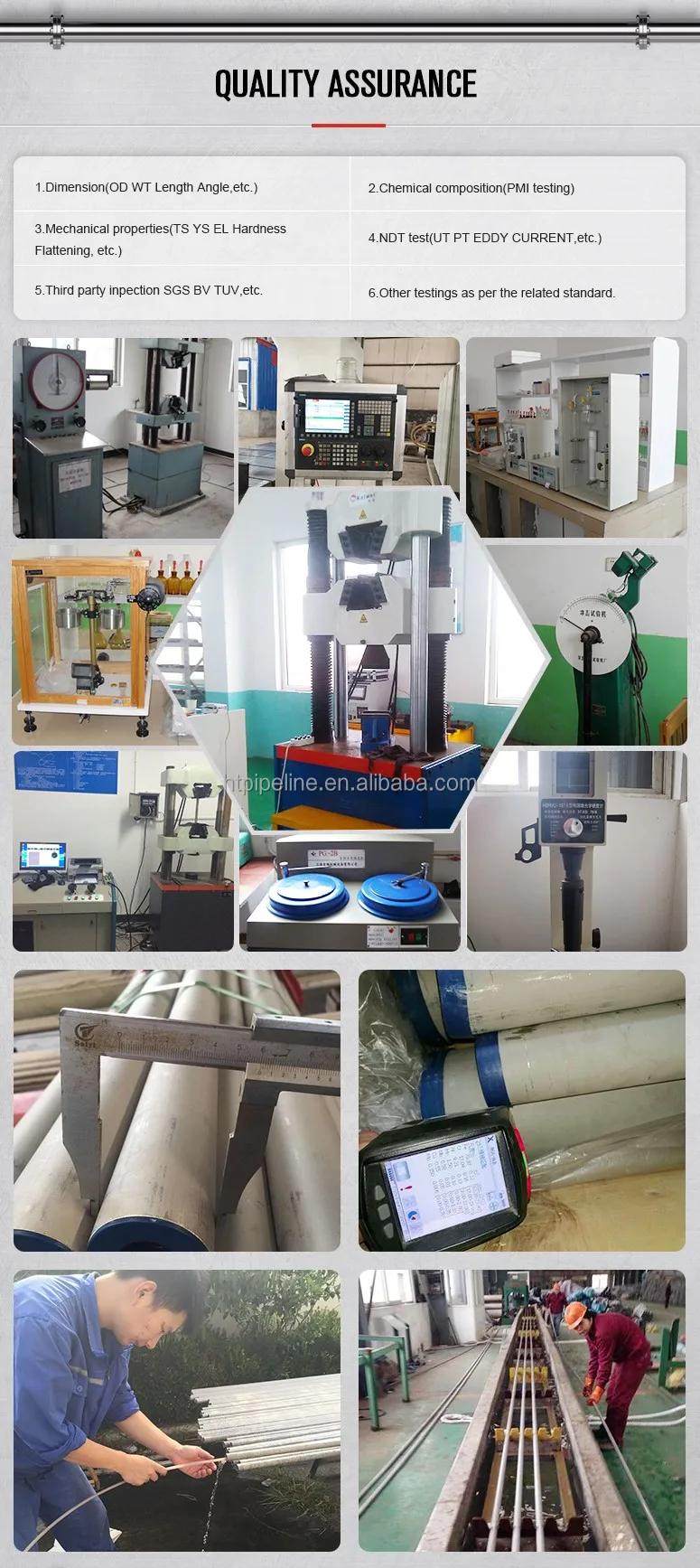 Erw Efw Saw Welded 2.4856 825 Hastelloy Pipe Astm B622 Alloy C276 N10276 Material Monel Inconel ...