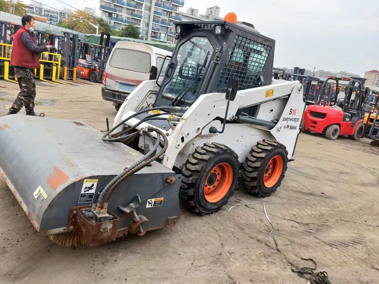 Used Skid Steer Loader Bobcat S70 S130 160 185 S16 S18 Second Hand ...