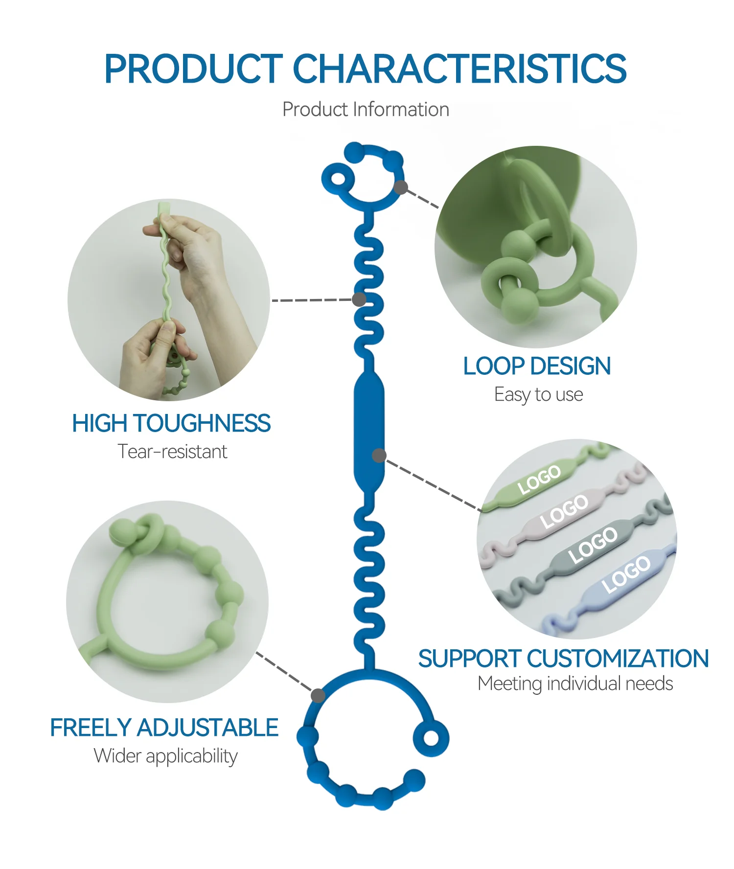 2023 Latest Hot Selling New Born Baby Products Baby Toy Strap ...