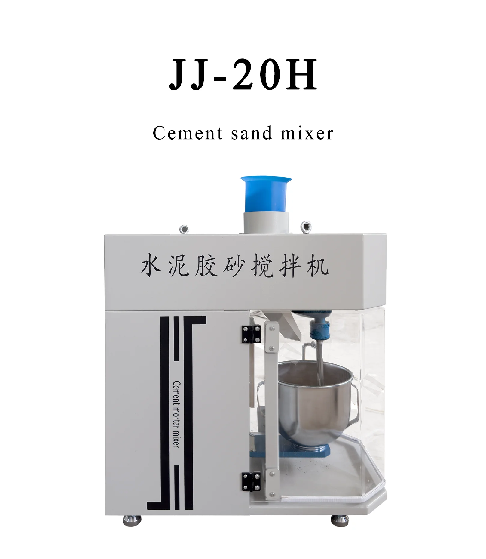 High Quality JJ-20H Laboratory Cement Mortar Mixer Small and Customizable for OEM Projects ...
