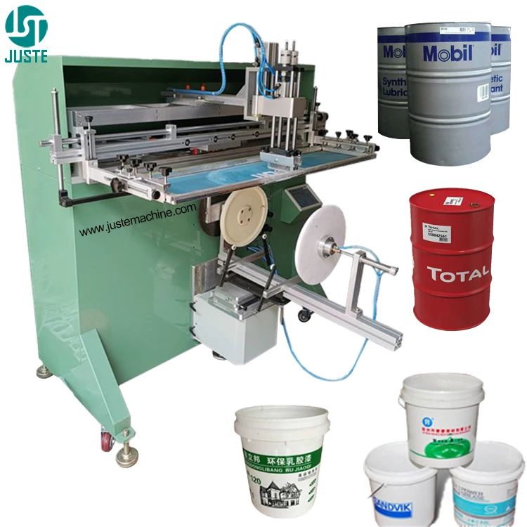 Plastic Conical Jar Screen Printing Machine Manual Automatic Print ...