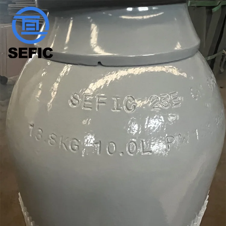 ISO9809-3 150Bar 10L Oxygen Nitrogen Argon Helium CO2 Tank Cylinder ...