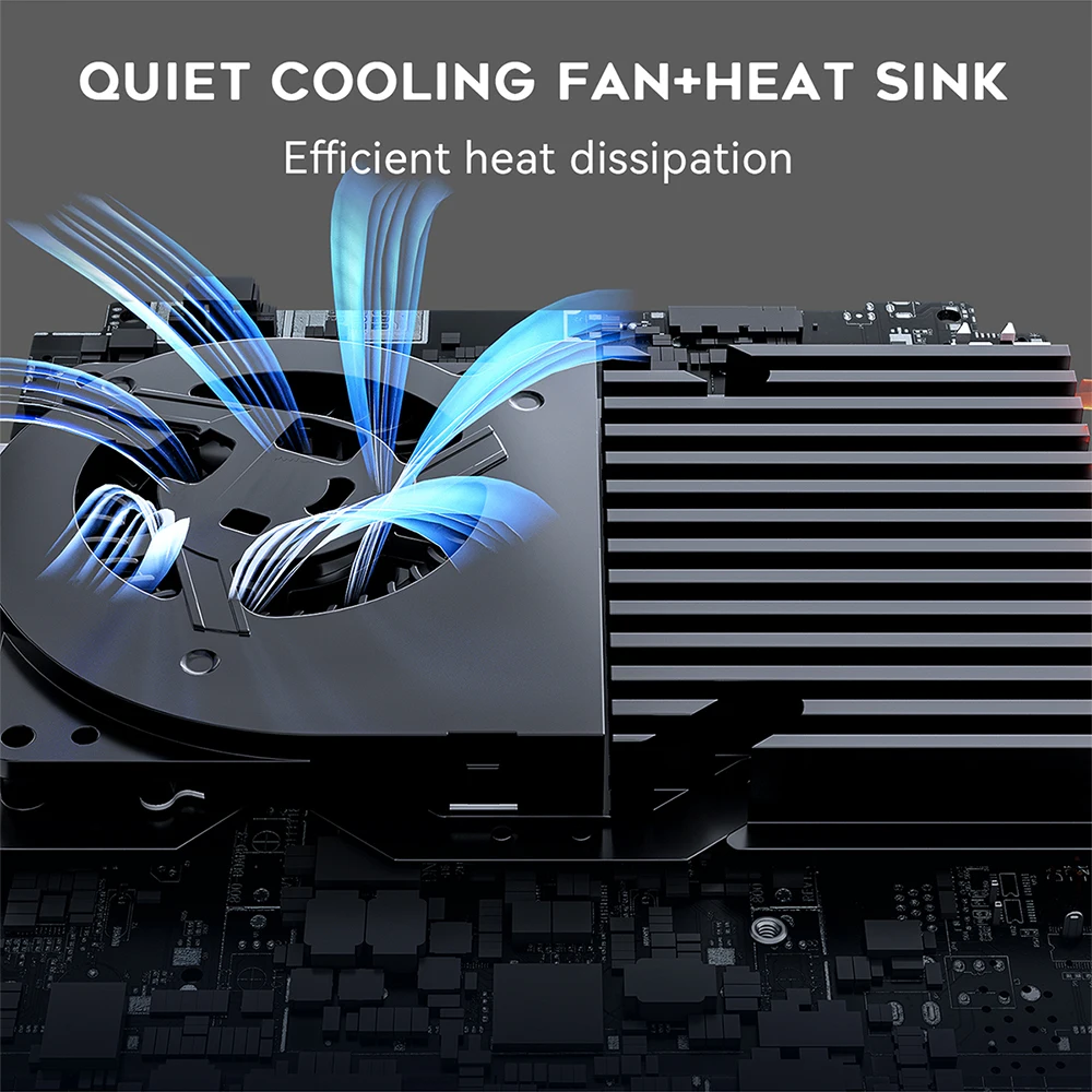 Mini PC GK35 Pro Gemini Lake J4105 - 8GB DDR4, 256GB SSD