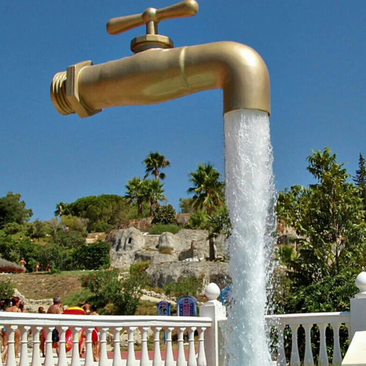 Outdoor Garden Decoration - Magical Floating Faucet Fountains Sculpture