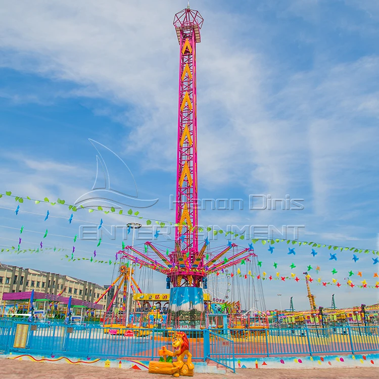 Theme Park High Sky Rotating Swinger - Flying Tower Rides