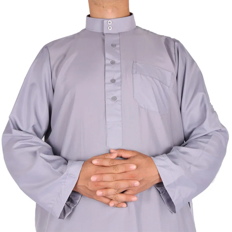 2023 Muslim Man Clothing - Islamic Modern Traditional Khamis Arab ...
