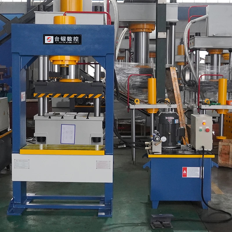 100 Ton H-Frame Gantry Straightening Machine Hydraulic Press