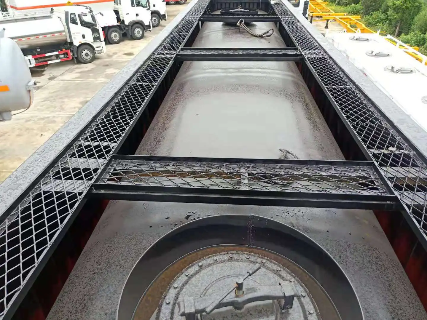 Factory Sells 40ft Asphalt Tank Container Transport Tanker Container At ...