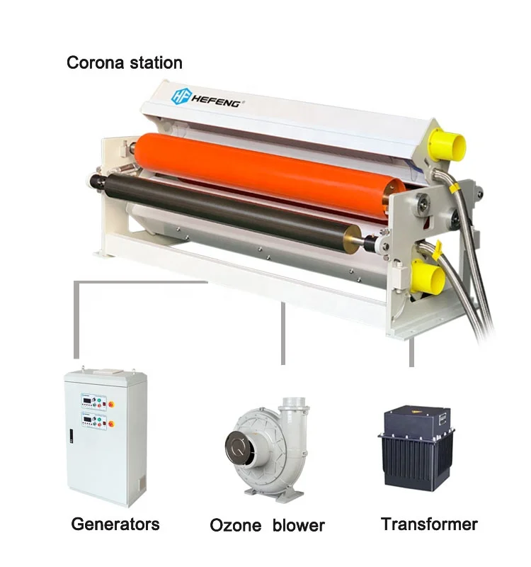 Aluminum Metal Electrode Plasma Corona Treatment Machine