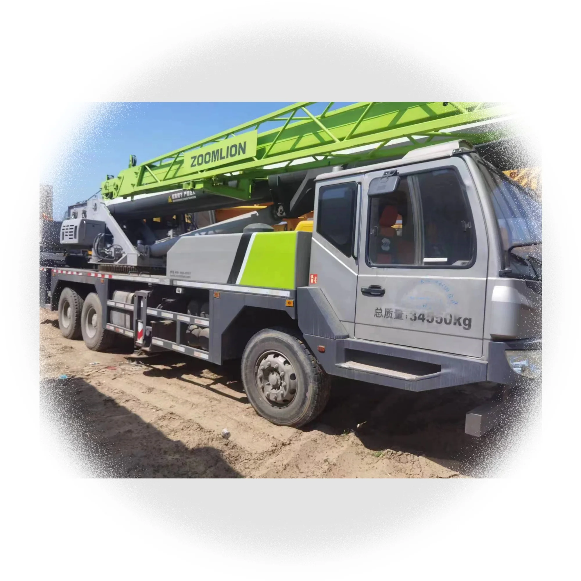 Zoomlion Mobile Crane Truck Cranes 35t Rough Terrain Cranes Rt35 Model ...