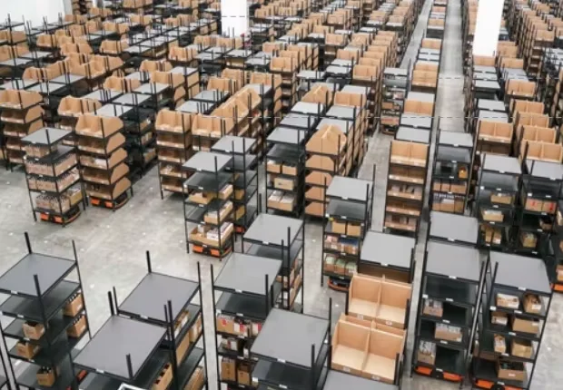 Mobile AMR&Agv Logistics Racks with Shelf to Person Automated Picking ...