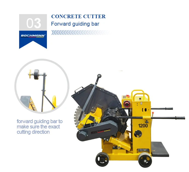 Gfs 1200 Portable Hydraulic Automatic Concrete Cutting Machine With Low ...