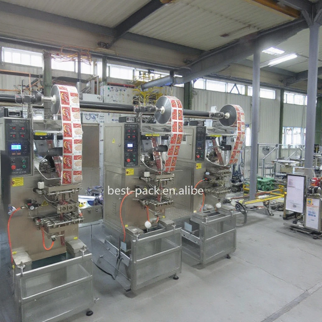 BST-300YS Electric Automatic Food Packing Machine for Plastic Sachets