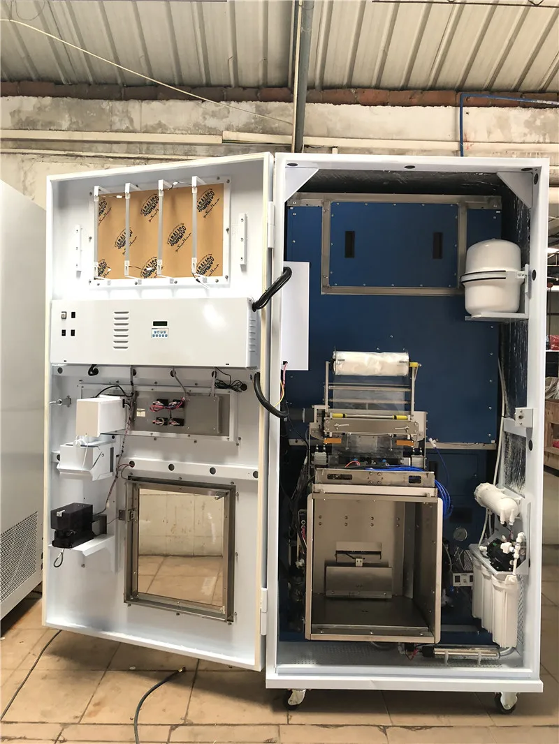 OEM 280kg/day Customized Bag Bulk Pure Ice Water Vending Machine