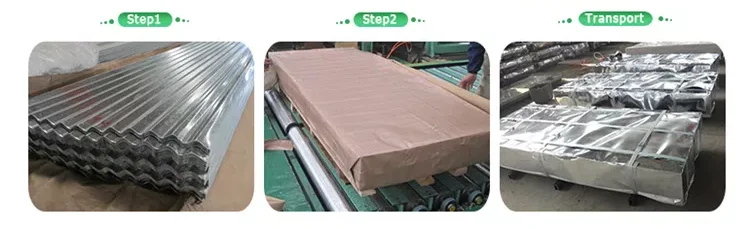 Waterproofing Panels Roofing Sheet Zinc Galvanized Corrugated Steel Hot ...