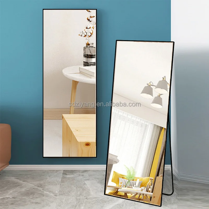80*180cm Explosion-proof Big Wall Mirrors Full Length Bedroom Aluminum ...