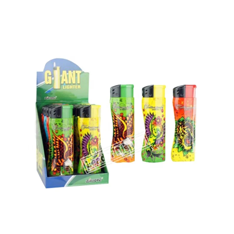 Custom Waterproof Lighter Display Counter Top Cardboard Lighter Display ...