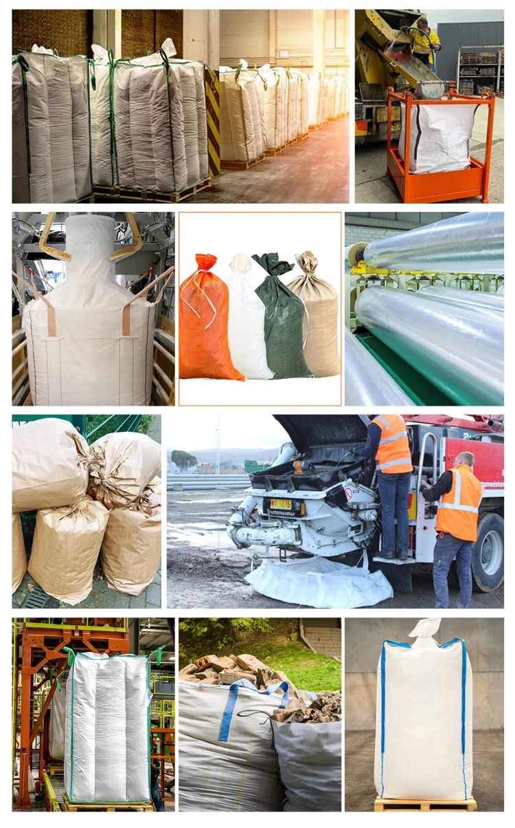 High Quality Polypropylene Fibc 100% Raw Material 1000kg Bulk Bags ...